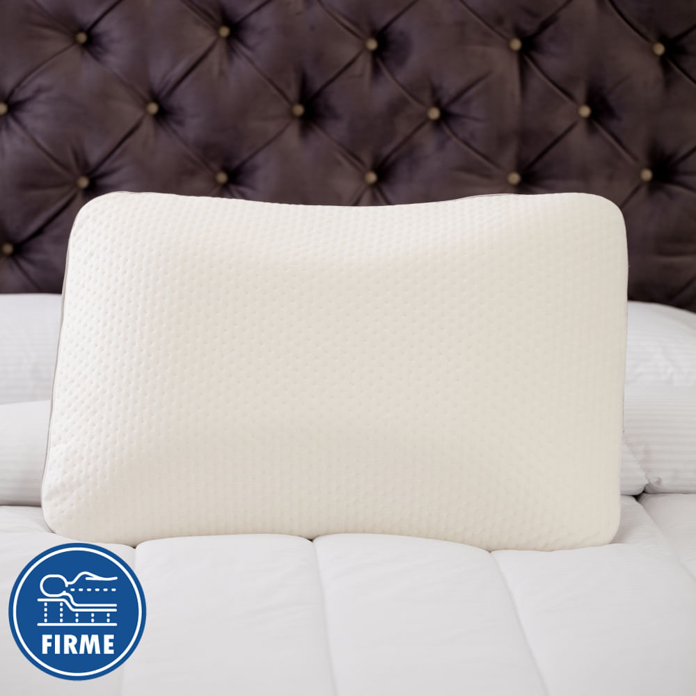 Almohada espuma viscoelástica symphony blanco